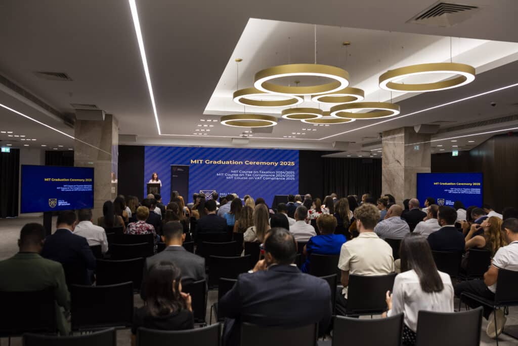 MIT Graduation Ceremony 2025 – Malta Institute of Taxation