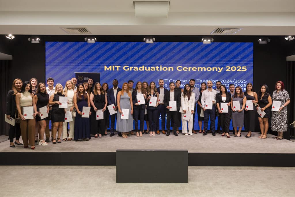 MIT Graduation Ceremony 2025 – Malta Institute of Taxation